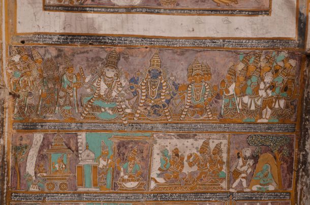 Alagar Koyil, Kallalagar Temple - South Indian Paintings