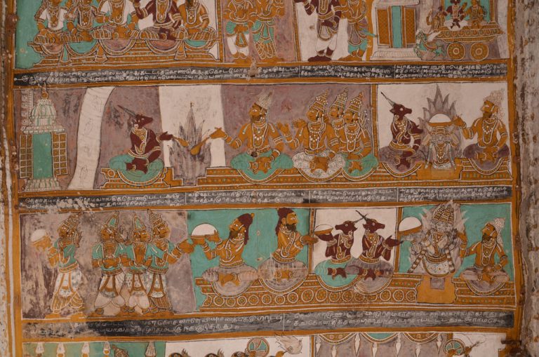 Alagar Koyil, Kallalagar Temple - South Indian Paintings