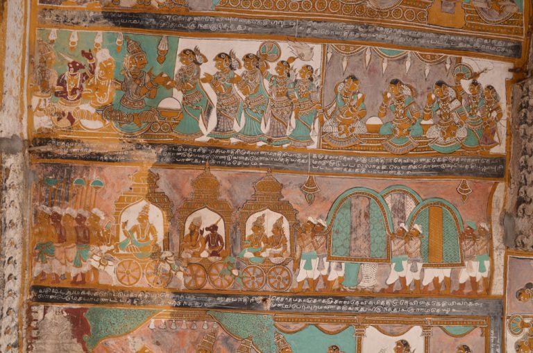 Alagar Koyil, Kallalagar Temple - South Indian Paintings