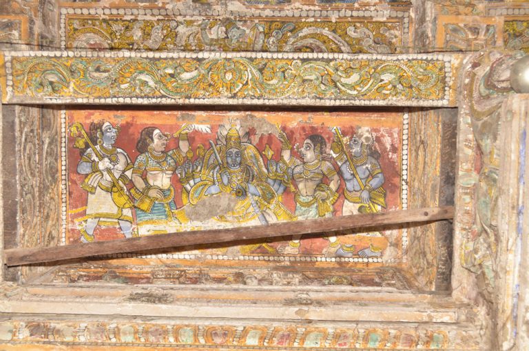 Avudaiyarkoyil (Tirupperunturai) - South Indian Paintings